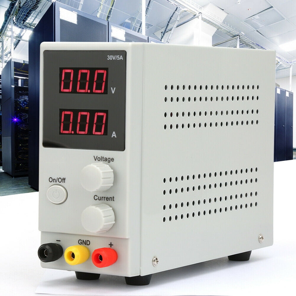 DC Power Supply 0-30V 5A Adjustable Variable digital display Switching ...