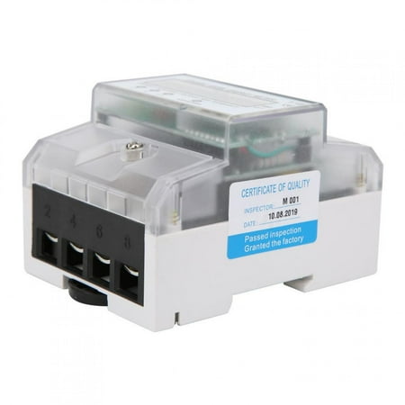 Fugacal 3Phase 4Wire 4P 380V LCD Digital Electricity KWH Power Energy ...