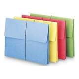 Walmart Expanding File Wallet, Elastic Cord, 2" Expansion, 1 Section ...