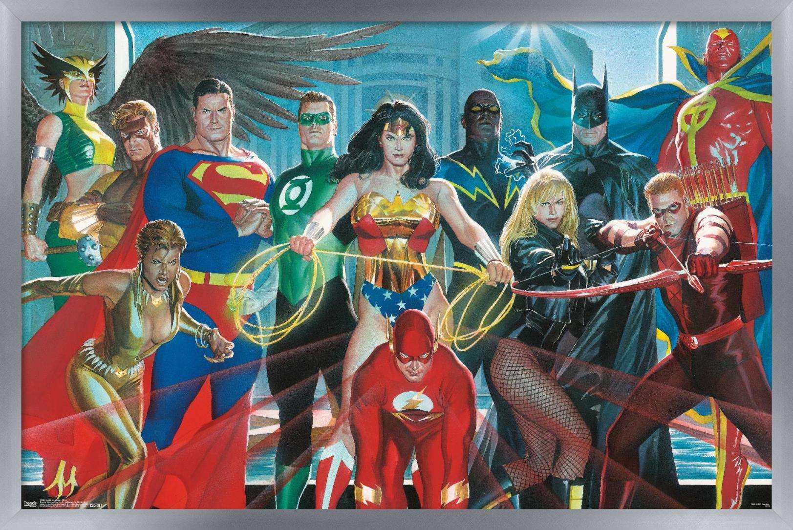 DC Comics - Justice League - Alex Ross - The Elite Wall Poster, 14.725 ...