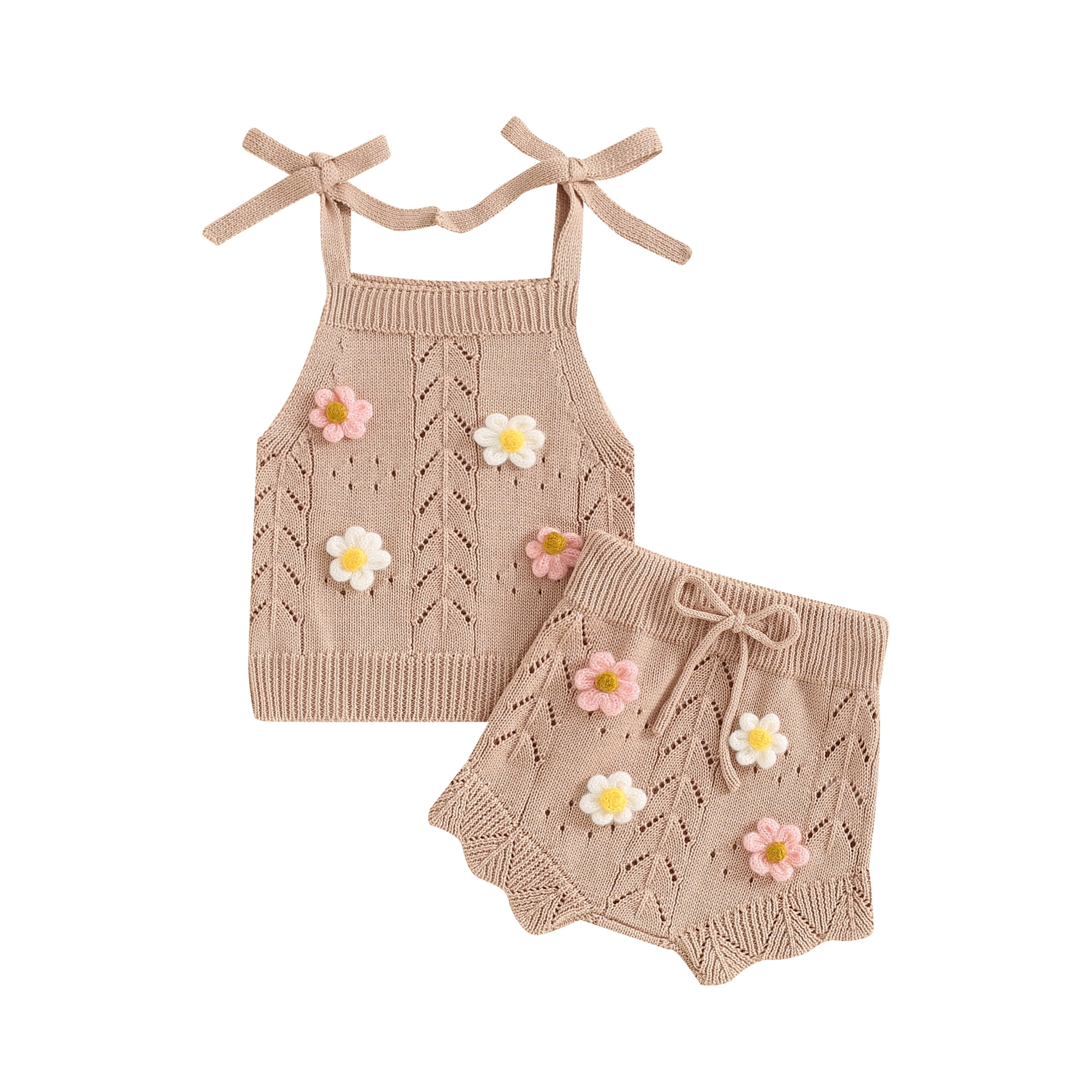 Click here for Gupgi 0-3y Baby Girls Knitted Outfits Sets Summer... prices