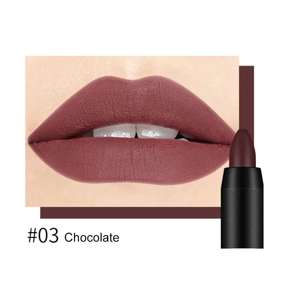 Labial Mate DNM en Tonos Chocolate: Rotativo, Humectante y Fácil de ...