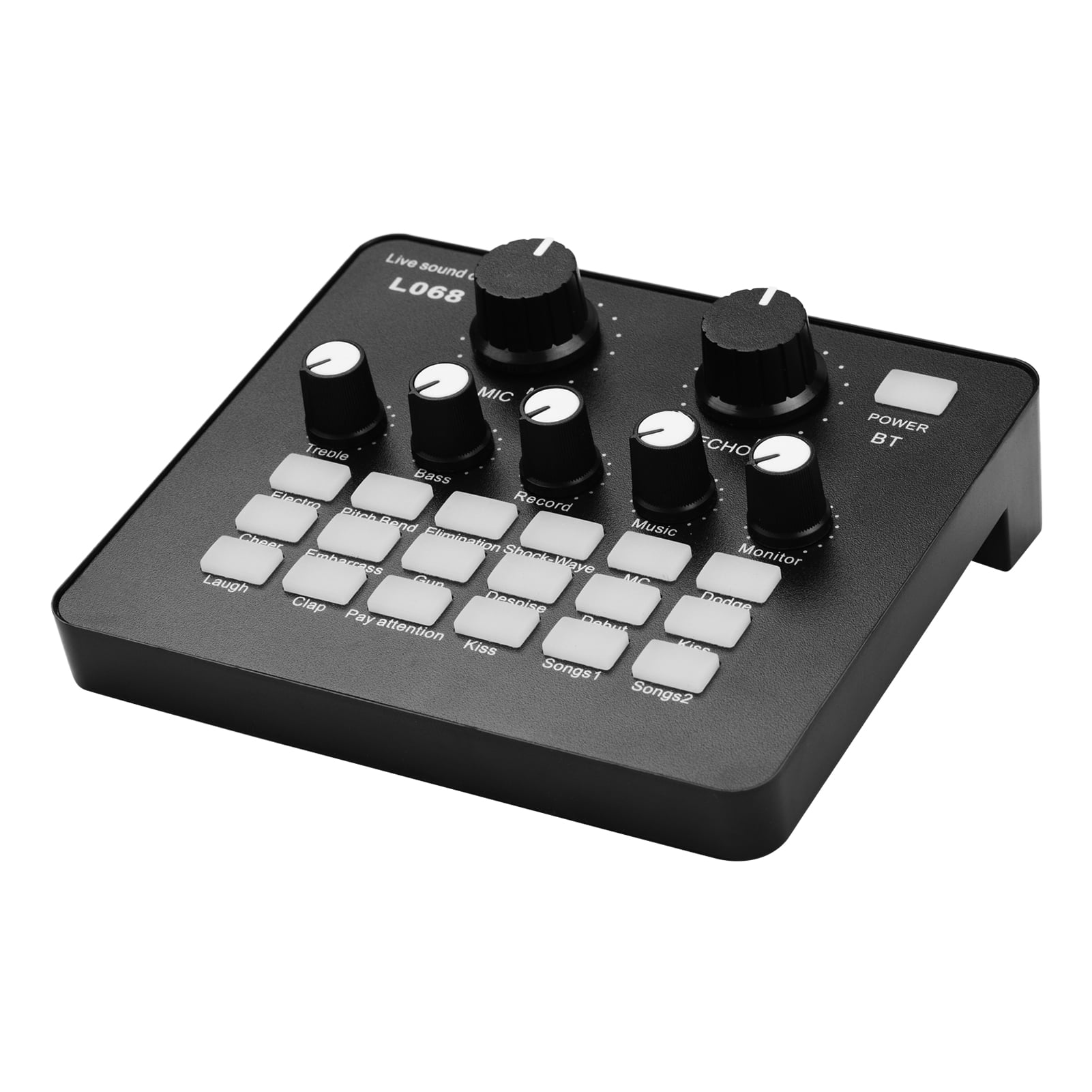 Mini Rechargeable Live Sound Card Voice Changer Device Built-in ...