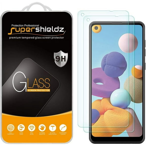 Allytechgroup 2 Pack Tempered Glass Screen Protector for Samsung Galaxy ...