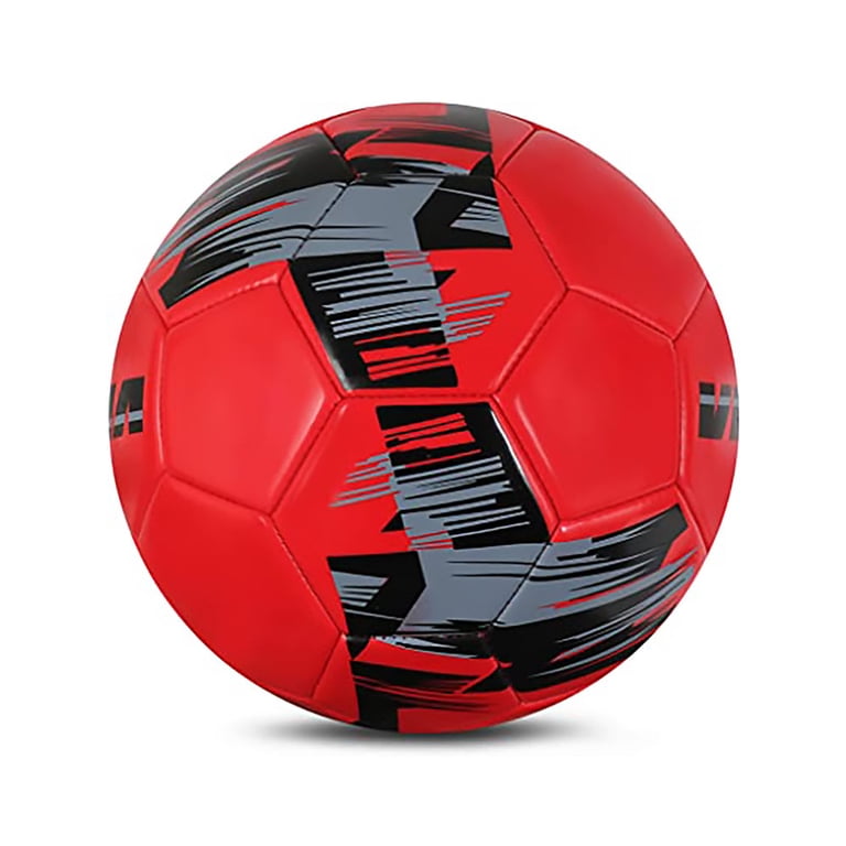 Red Adidas Soccer Ball