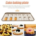 Bakeware Bread Baking Tray Carbon Steel Non-stick Coating Twinkie Cake ...