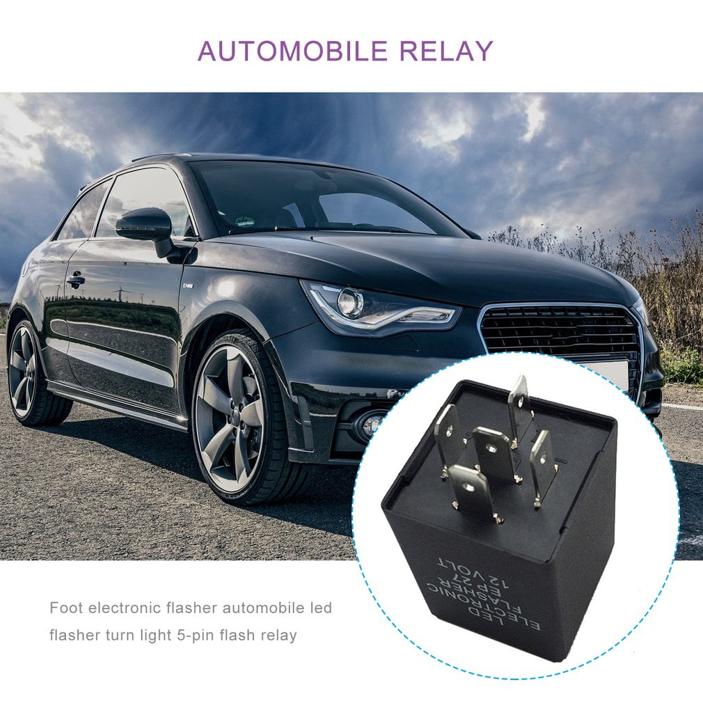 High Quality 5 Pin LED Electronic Flasher Relay 5 Pin LED Automotive ...