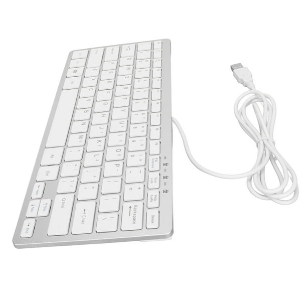 Mini Clavier, Clavier Filaire USB 78 Clavier Ultra Fin Clavier USB ...