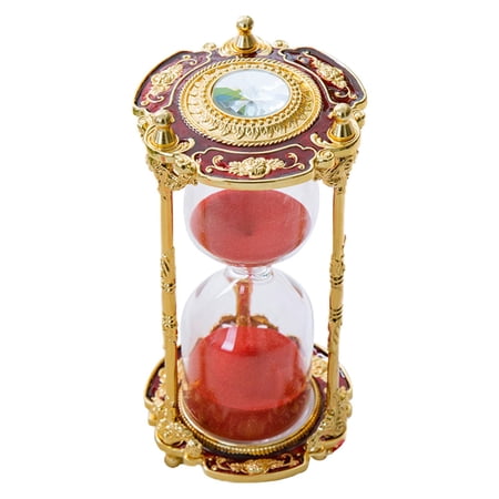 Zinc Alloy Sandglass Sand Glass timers Retro Sand Clock Hourglass for ...