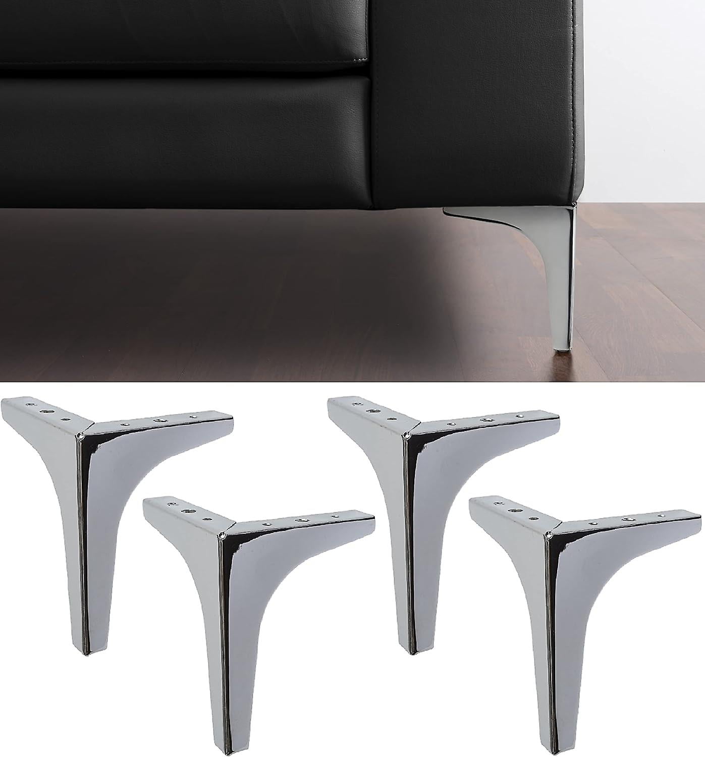 Patas para Muebles y Sofás Modelo Set de 4 Patas Metálicas - Elegan ...