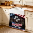 America Years Eagle Cabinet Curtains 35" W x 35" L, Independence Day ...