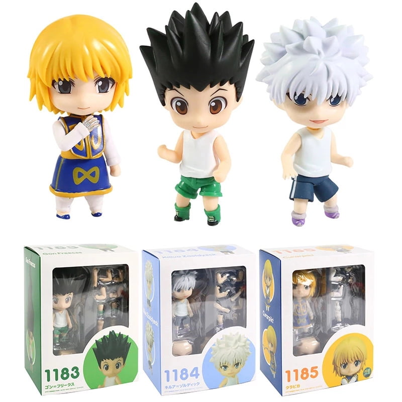 Buy Anime Hunter x Hunter Gon Freecss Killua Zoldyck Kurapika PVC ...