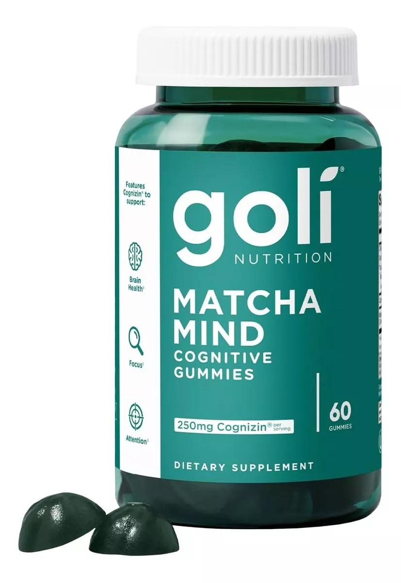 Goli Gomitas Matcha Mind con Cognizin 60 Veganas sin Gluten | Bodega ...