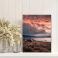 Autumn Abbey Path Canvas Wall Art Painting for Living Room Bedroom ...