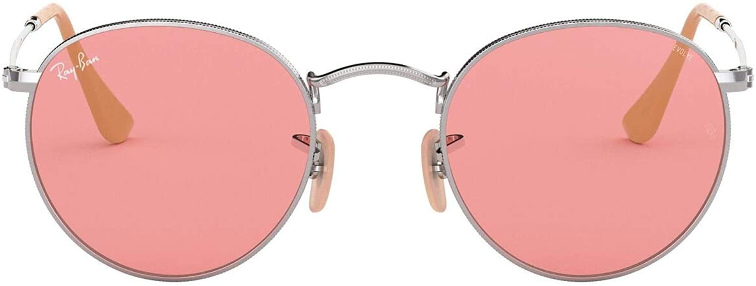Ray-Ban Rb3447 Evolve Metal Round Sunglasses - Walmart.com