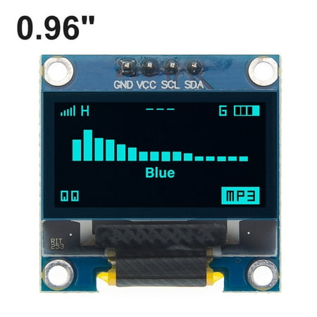 Redcolurful 0.96 Inch Iic Serial Oled Display Module 128x64 I2c Ssd1306 ...