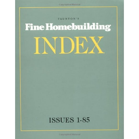 Fine Homebuilding Books - Walmart.com