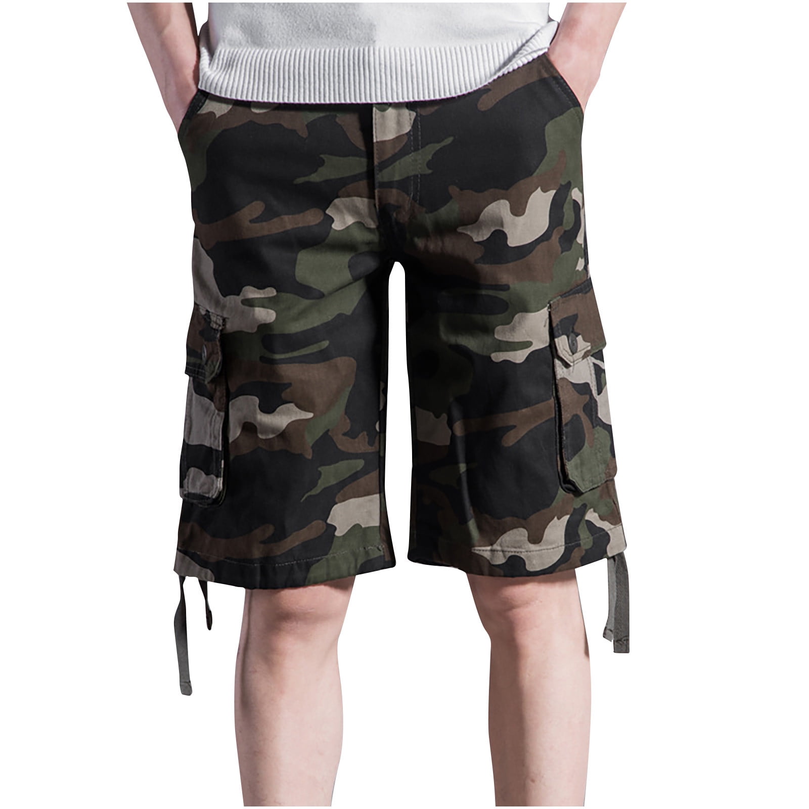 Click here for Pisexur Shorts Mens Shorts Mens Camouflage Work Sh... prices