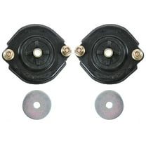 TRQ Front Upper Shock Strut Mount Kit Plate Bearing Pair Set of 2 Fits ...