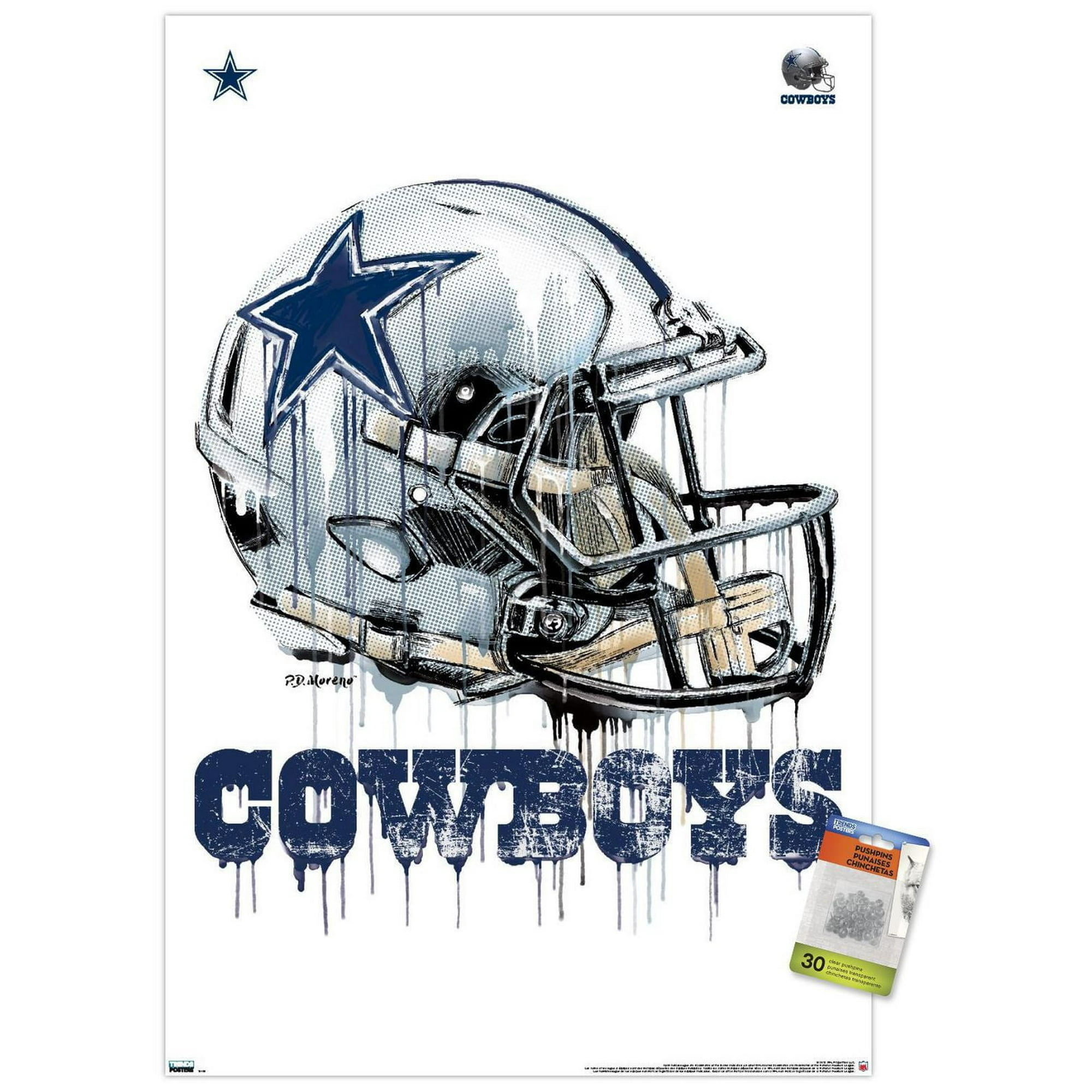 Click here for Trends International Nfl Dallas Cowboys - Drip Hel... prices