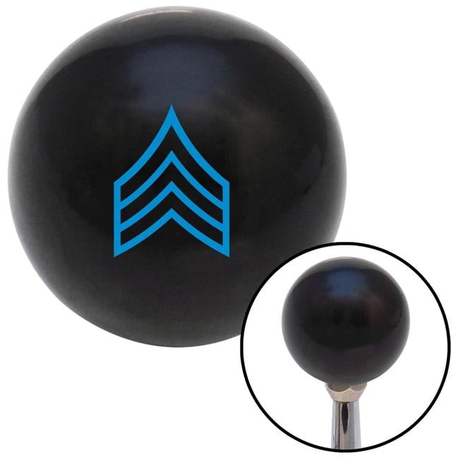 American Shifter Blue Sergeant Black Shift Knob with M16 x 1.5 Insert ...