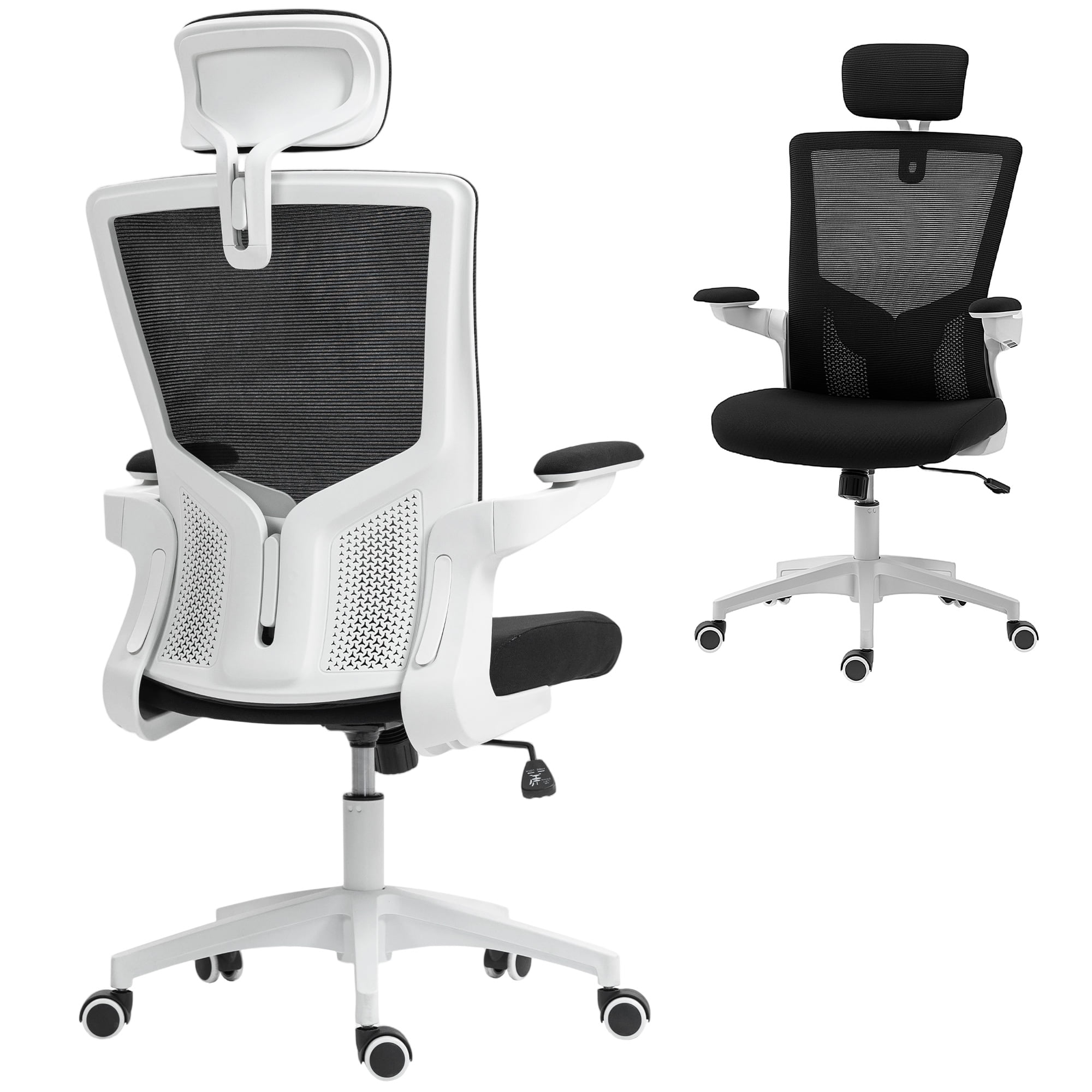 Click here for Homcom Ergonomic Office Chair  Desk Chair With Adj... prices