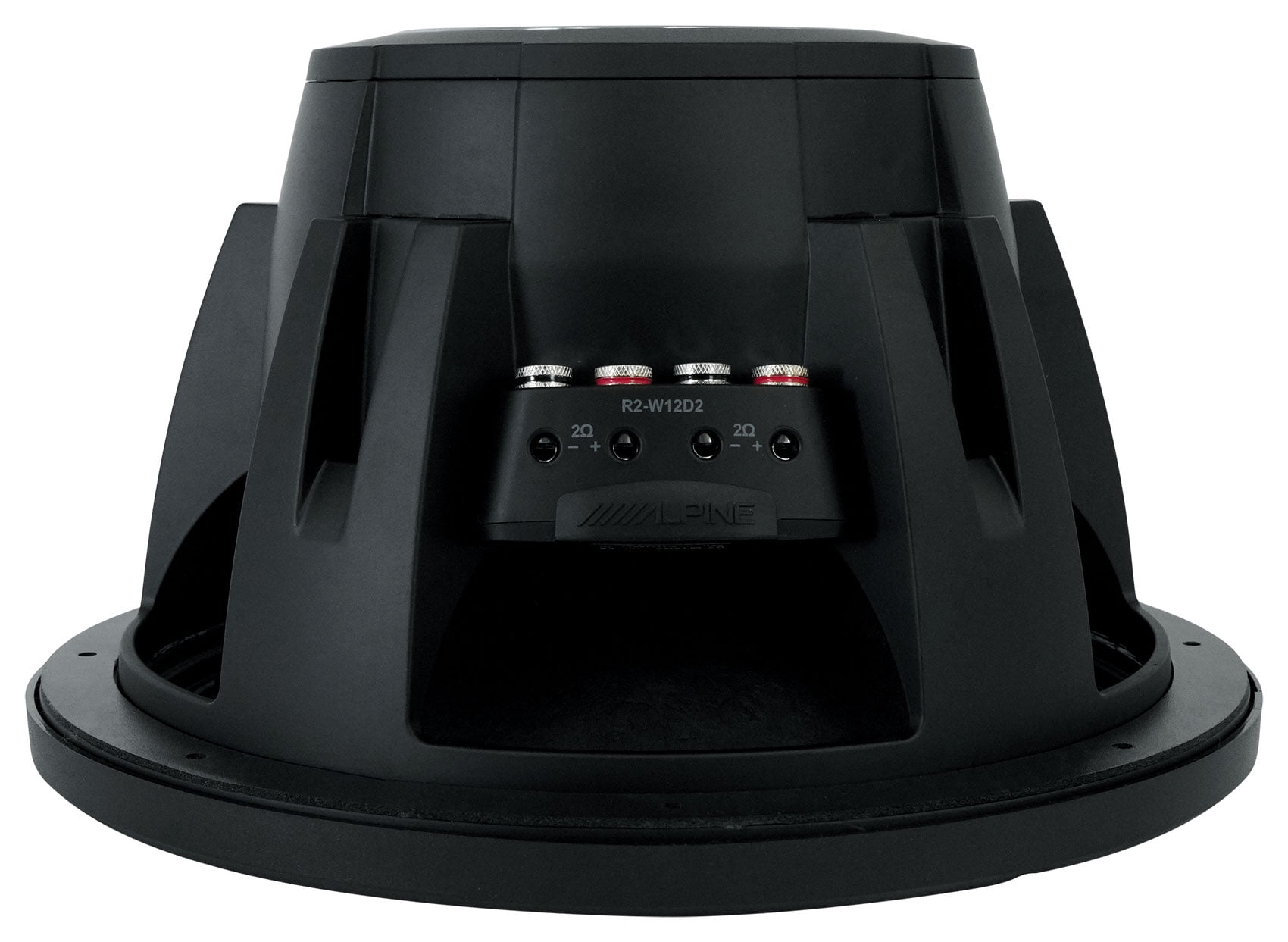 Buy 2 Alpine Type-R R2-W12D2 12 750w RMS Car Subwoofers+Mono Amplifier ...