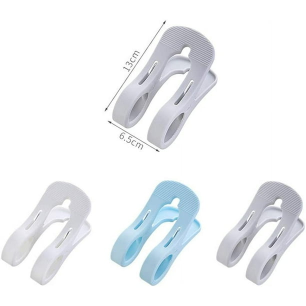 4Packs of Beach Chair Towel Clip Clips, Large Chair Clip Towel Rack ...