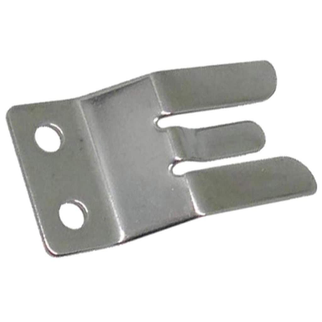 clip and clamp for with Finger Pressure Monobloc in Stainless - Walmart.com