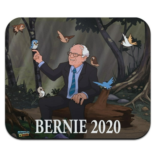 Bernie Sanders 2020 with Birds In A Forest Retro Cartoon Low Profile ...