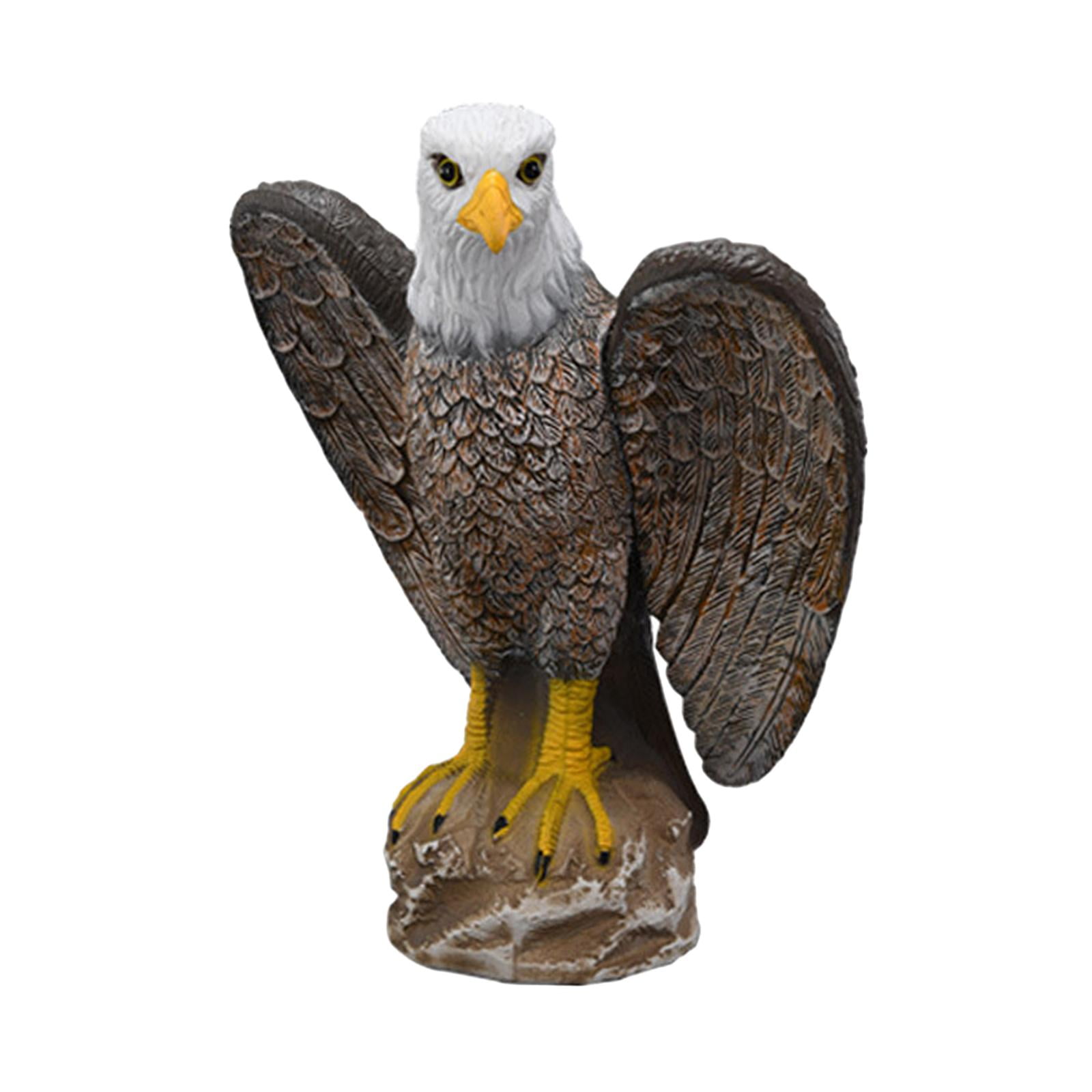 Eagle Decoy Bird Deterrent Statue Yard Lawn Nature Enemy - Walmart.com
