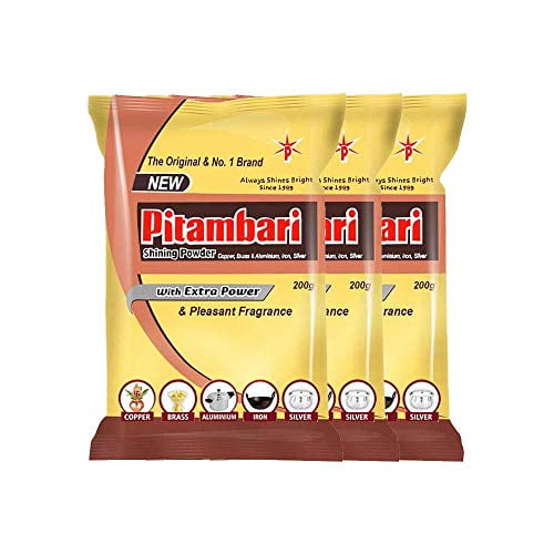 Pitambari Shining Powder - 200g (Pack of 3) - Walmart.com