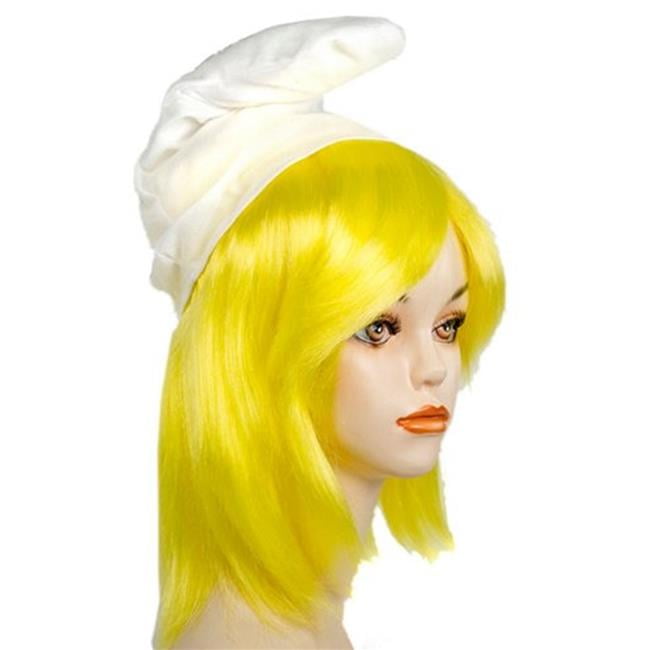 Morris Costumes LW196YW Smuff Girl Yellow Wig Costume - Walmart.com