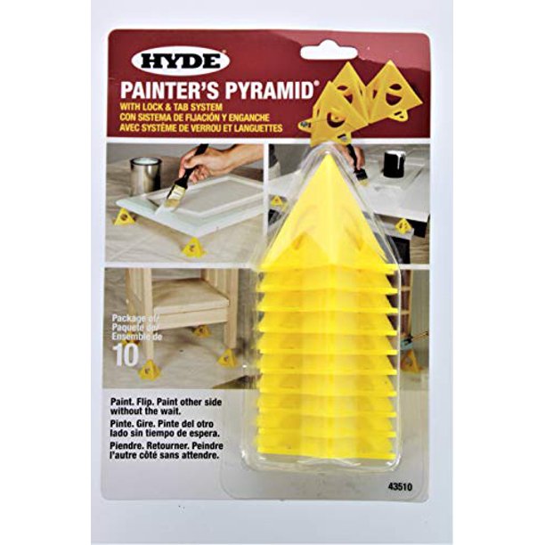 2-PACK - Painter's Pyramid Stands, Yellow - Walmart.com