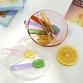AOOOWER Fun Shape Milk Stirring Spoon With Sturdy Glass Materials For ...