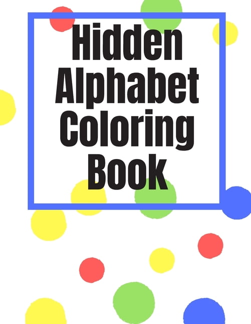 Hidden Letter Coloring Pages