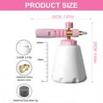 1L Car Washing Soap Dispenser 1/4In Quick Connector Wide Mouth Foam ...
