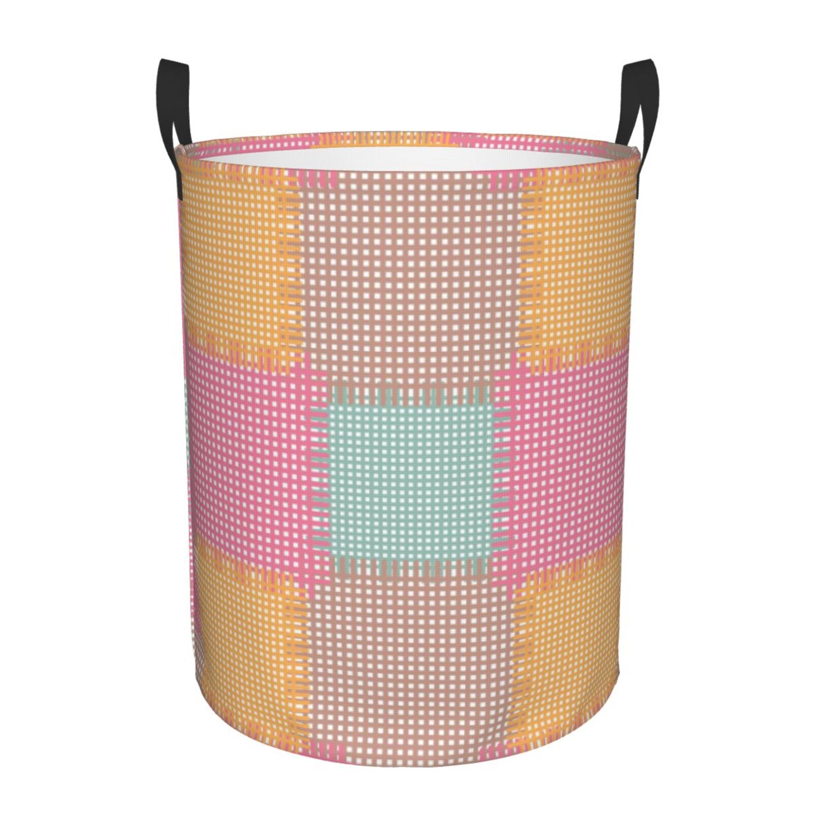 ZNDUO Round Laundry Basket, Waterproof Collapsible Laundry Baskets with ...