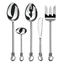 Gourmet Settings Twist 20pc. 18/10 Stainless Steel Flatware Set ...