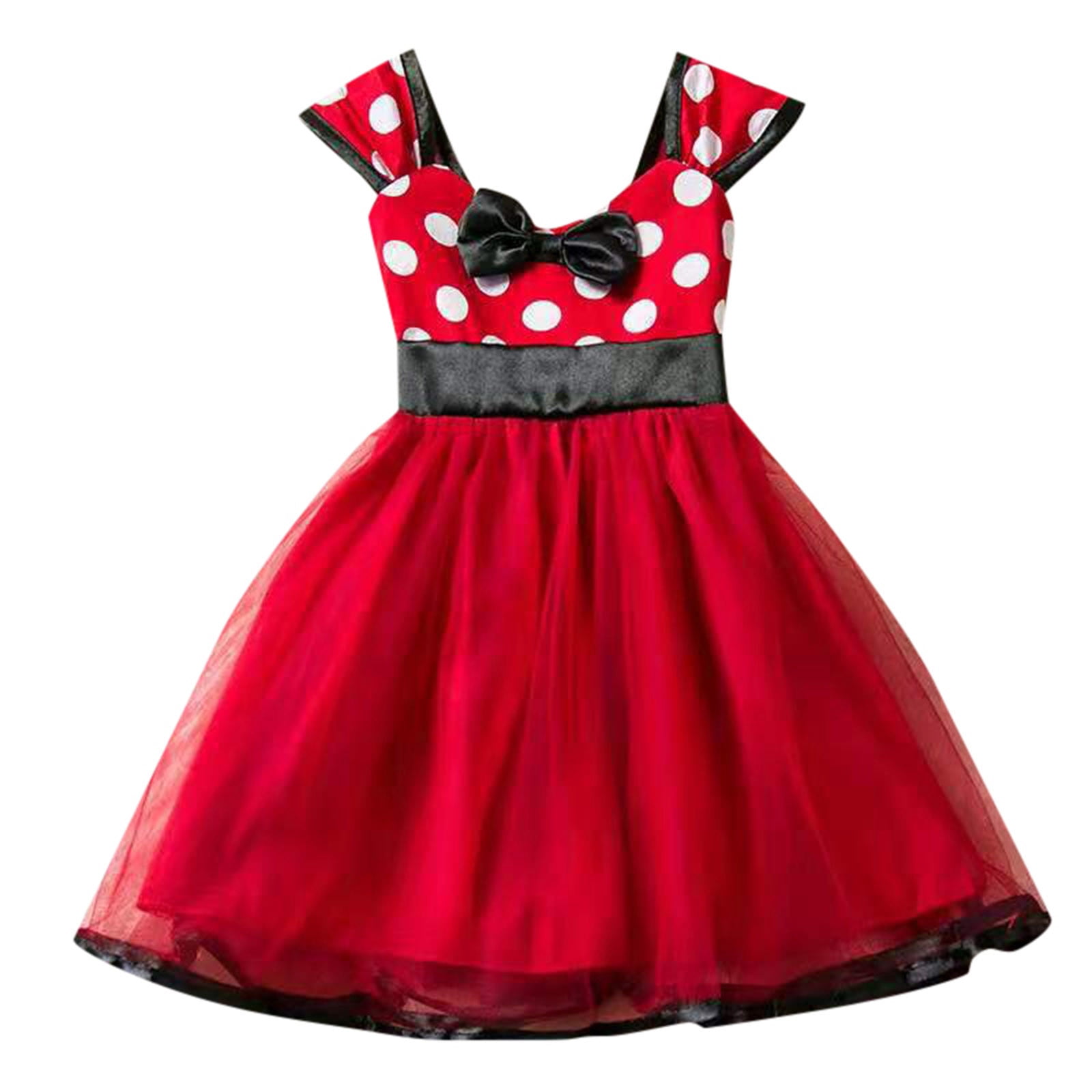 Click here for Iulzebty Dresses For Girls Toddler Polka Dot Print... prices