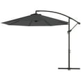 10' Cantilever Tilt Offset Patio Umbrella w/ UV & Water Safe Material ...