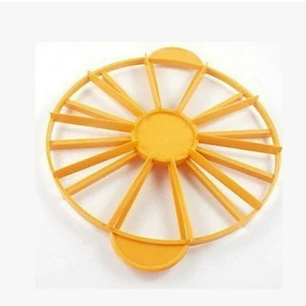 New arrivals high quality yellow color 10/12 parts equal portions cake ...