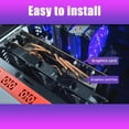 Necvior Graphics Card Fan PCI Slot Graphics Card Coolers Video Card ...