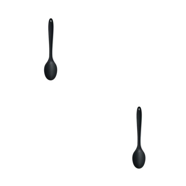 relayinert Silicone Spoon with Handle Spoons Kitchen Tablespoon ...