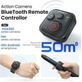 CCNZZITSHT Smart Wireless Remote Control for Insta360 X5/X4/X3/ACE PRO ...