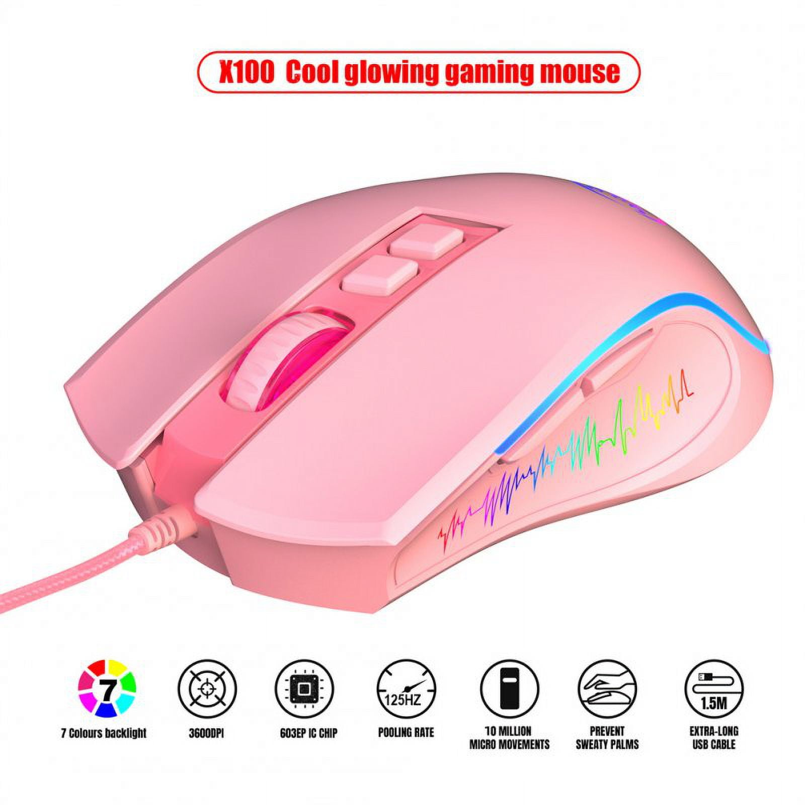 Click here for Gaming Mouse X100 Wired Optical Mouse Colorful Lum... prices