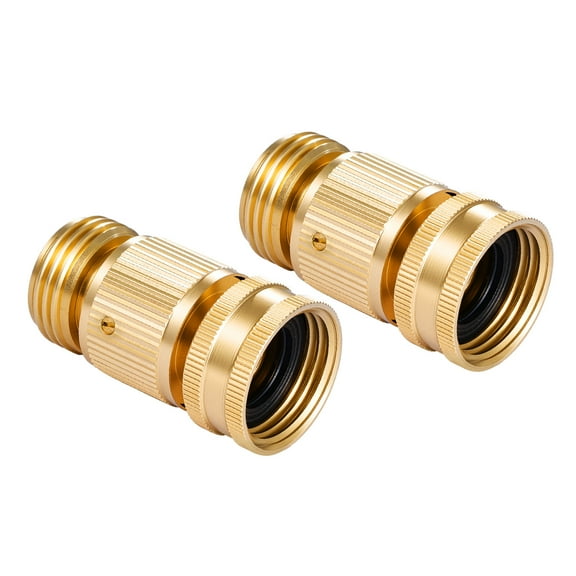 Solid Brass 1/2'' Female NPT Quick Connect Hose Connector Plug 1/2 ...