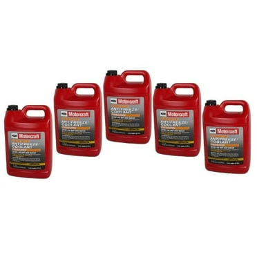 Motorcraft Antifreeze Coolant, 1 Gallon, Concentrated Orange/Yellow ...