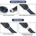 IG INGLAM Hair Dryer Brush, 4-in-1 Detachable Blow Dryer Brush with ...