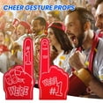 Giant Foam Finger We're Number 1 EVA Foam Hand Sports Events ...